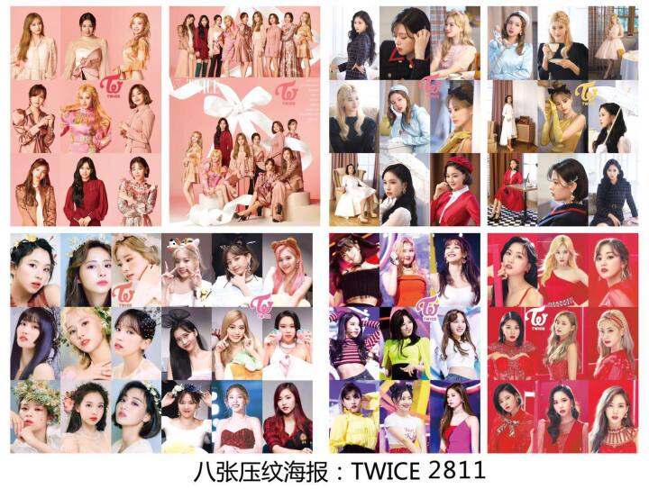Twice 2811 A3 Poster set 8pcs | Lazada PH