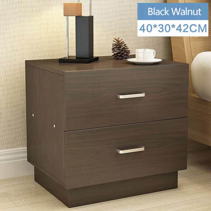 Bedside Table With Drawers Minimalist Side Desks For Bedroom Center ...