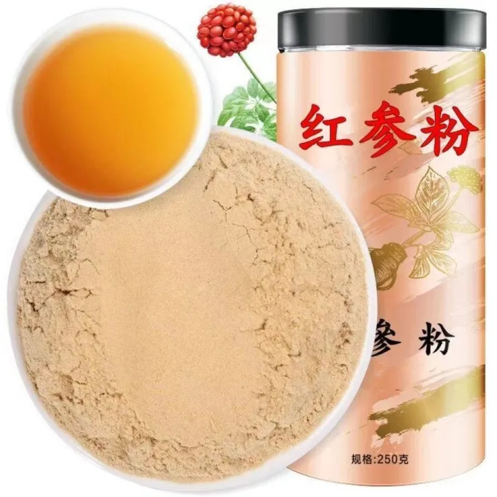 ZEJUN ผงโสมแดง Changbai Mountain Ginseng Powder Fine Powder แช่น้ำ 250g | Lazada.co.th