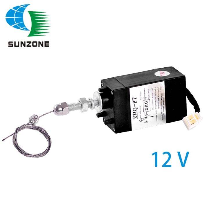 XHQ-PT 12V Pull Type Solenoid Diesel Engine Parts Stop Solenoid For ...