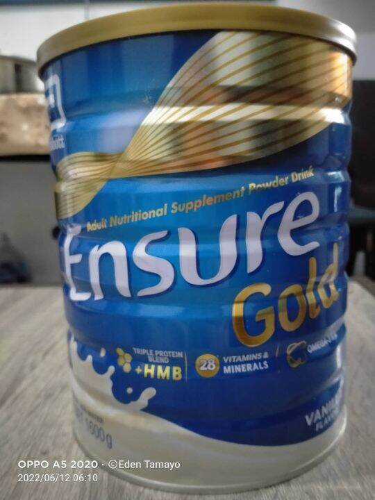 Ensure Gold HMB Vanilla 1.6KG For Adult Nutrition | Lazada PH