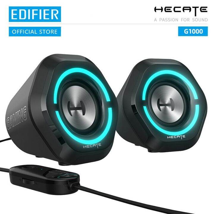 HECATE by Edifier G1000 2.0 PC Speakers 2.5 inches Full-range Unit RGB ...
