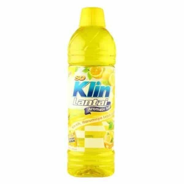 SOKLIN PEMBERSI LANTAI KUNING 900ML | Lazada Indonesia
