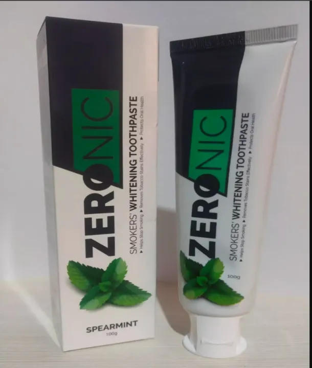 [ORIGINAL]StopSmoking ZERONIC SMOKERS' WHITENING TOOTHPASTE/STAIN ...