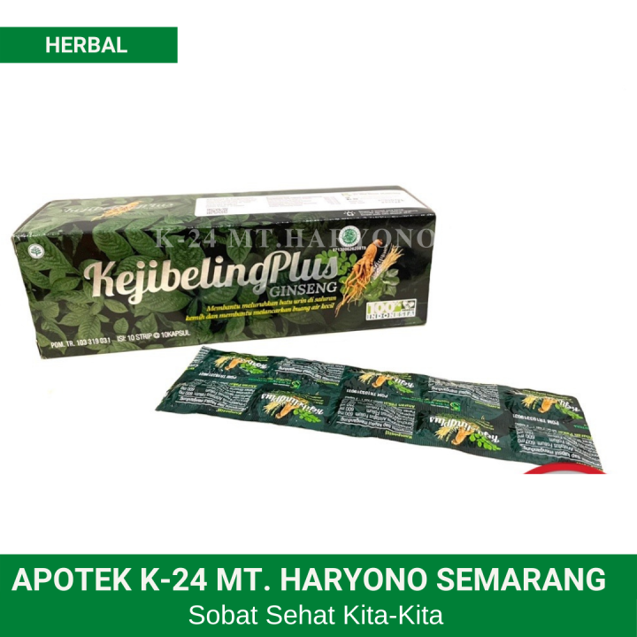Kejibeling Plus Ginseng 10 Kapsul | Lazada Indonesia
