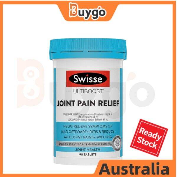 Swisse Joint Pain Relief Helps Reduce Joint Pain and Swelling 90 ...