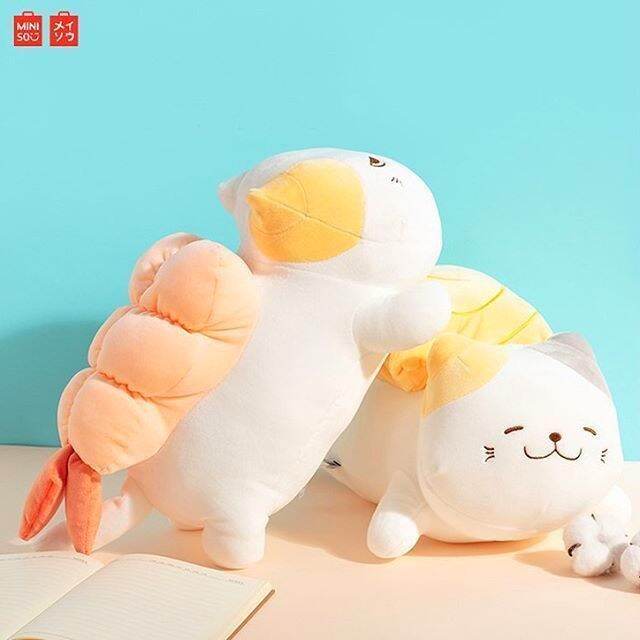 BOM Miniso Sushi Cat Series Plush Toy Kitten - Stuffed Toy☞ | Lazada PH