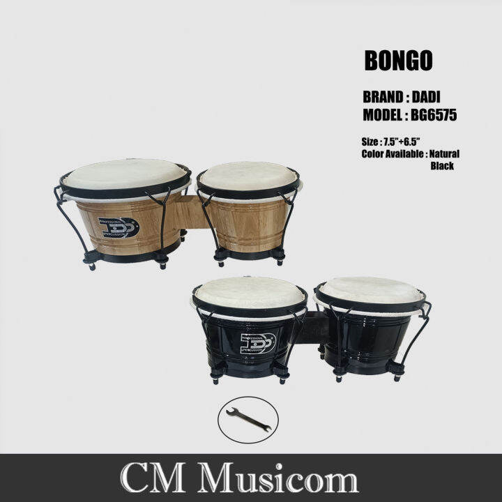 Latin Bongo / Tuneable Wood Bongo | Lazada
