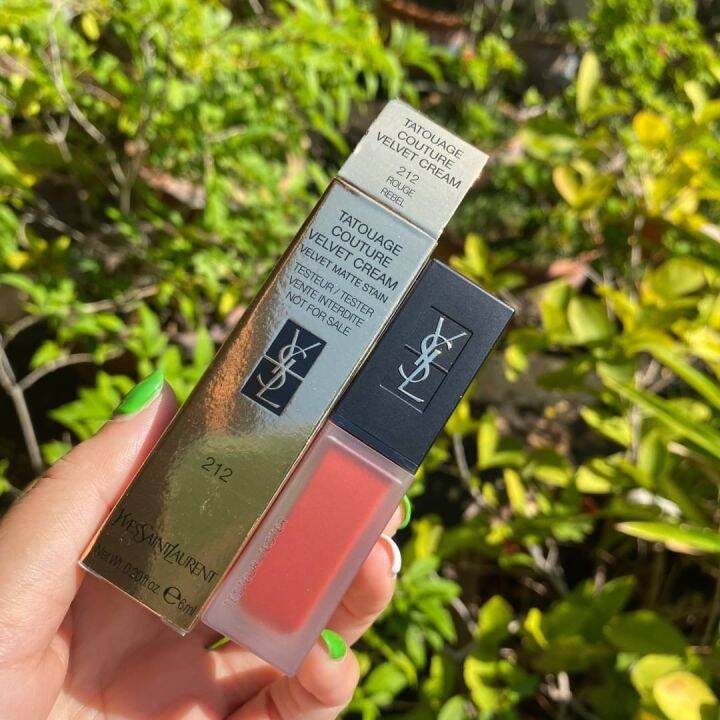 YSL Tatouage Couture Velvet Cream สี 212 | Lazada.co.th
