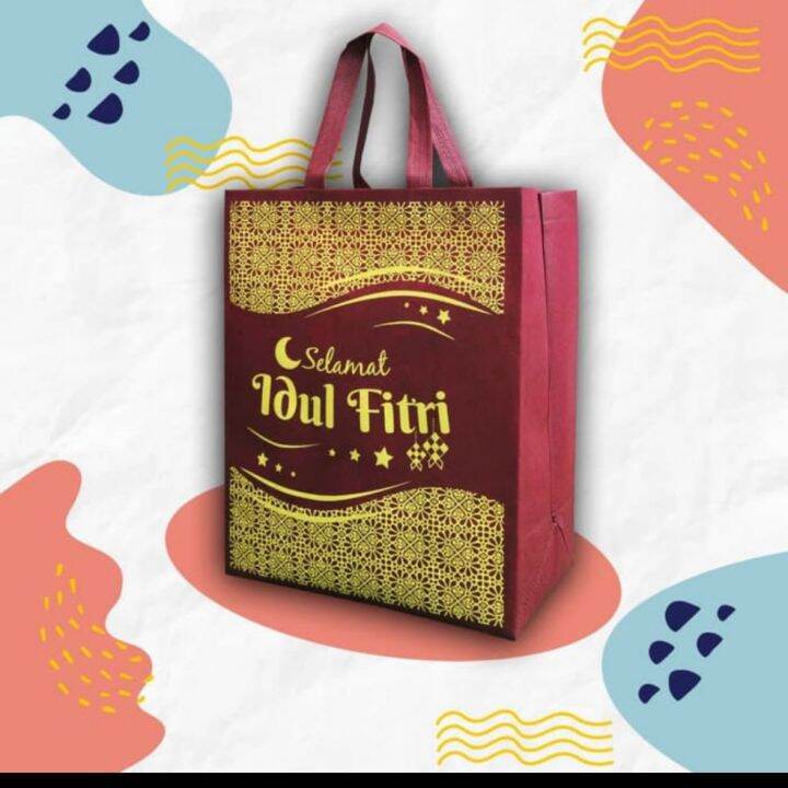 tas godiebag tas parsel lebaran 37 30 15 no 10 ( 1 pak isi 12 pcs ...