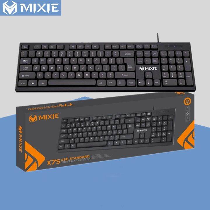 Bàn phím MIXIE - X7: đẹp, bấm êm, không tiếng kêu (kết nối có dây ...