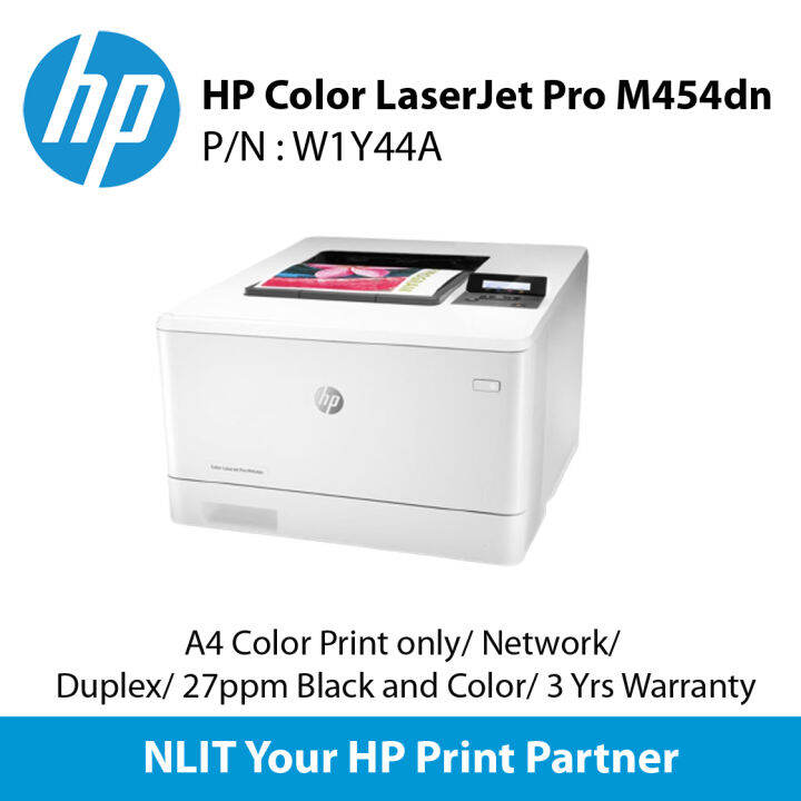 HP Color LaserJet Pro M454dw Printer Wireless, Network, Duplex, A4 ...