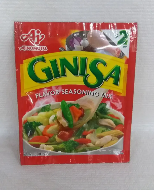 Ajinomoto Ginisa Flavor Seasoning Mix 7g (6pcs) | Lazada PH