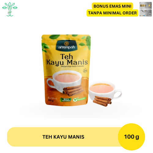 Teh Kayu Manis Teh Rempah 100 gram / Teh hijau Teh dandang Teh celup ...