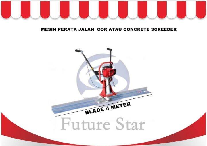 MESIN PERATA SEMEN BETON CONCRETE HONDA Blade 4 meter | Lazada Indonesia