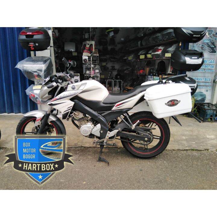SideBox KMI White | Box Samping KMI Putih | Box Motor Samping Kanan ...
