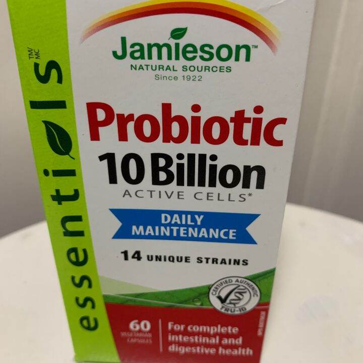 PROBIOTIC 10 Billion active cells 14 unique strains Exp 02/2023 60 ...