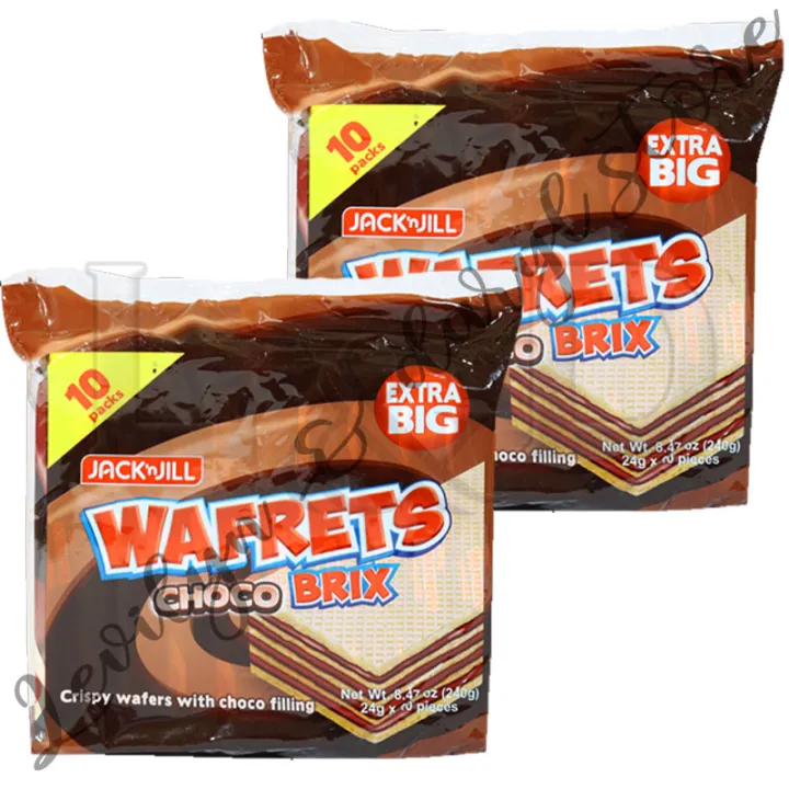 Wafretz brix choco 24g x 10 pcs | Lazada PH