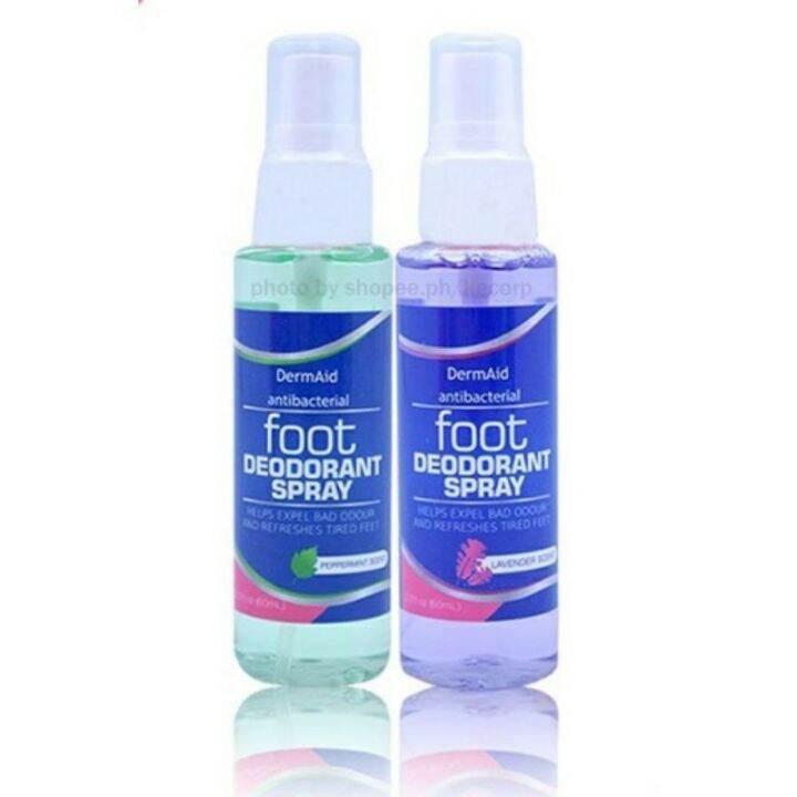 Dermaid Foot Deodorant Spray (Set Of 2) | Lazada PH