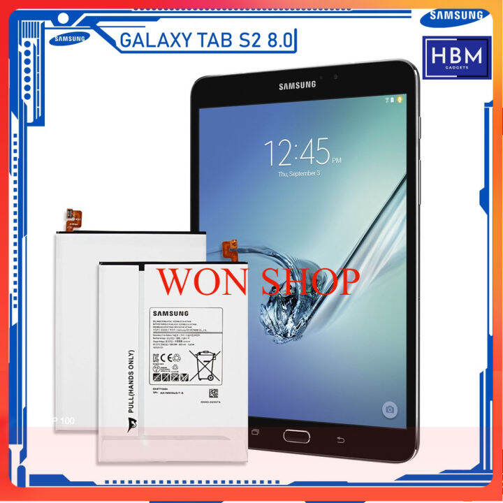 **แบตเตอรี่เดิมของ Samsung Galaxy Tab S2 8.0 T710, T715 รุ่น EB-BT710ABE (4000mAh) แบตเตอรี่เดิม ...