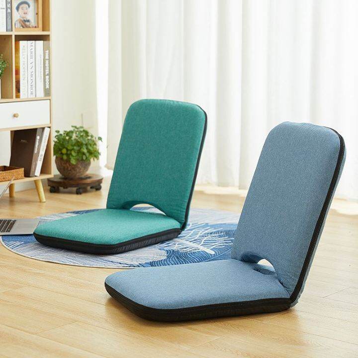 Japanese tatami chair bedroom bed armchair bay window lazy sofa legless ...