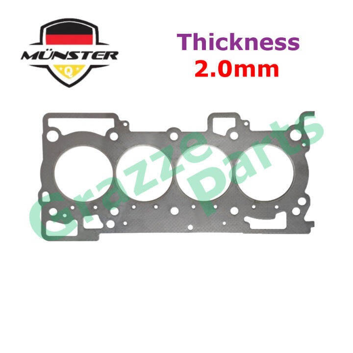 Münster Cylinder Head Gasket 11044-EN200 for Nissan Latio Livina 1.8 ...