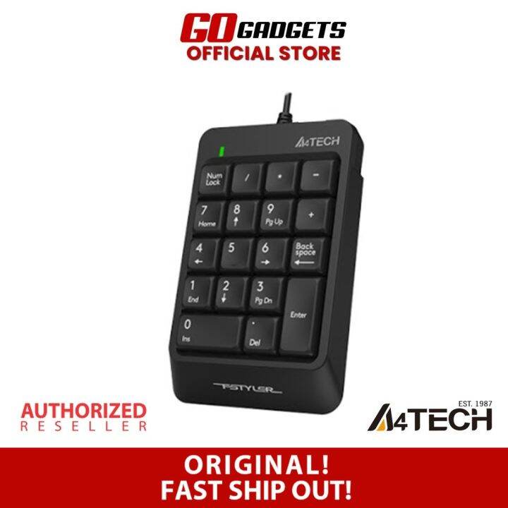 A4Tech Fstyler FK13P Numeric Keypad USB Black | Lazada PH