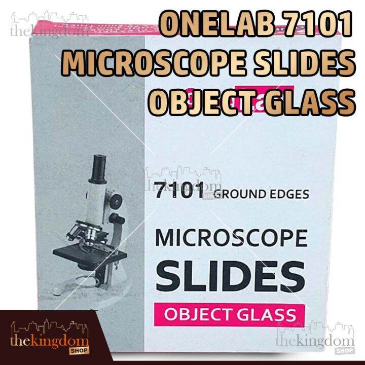 Onemed Onelab 7101 Microscope Slides Object Glass /72 Kaca Preparat ...
