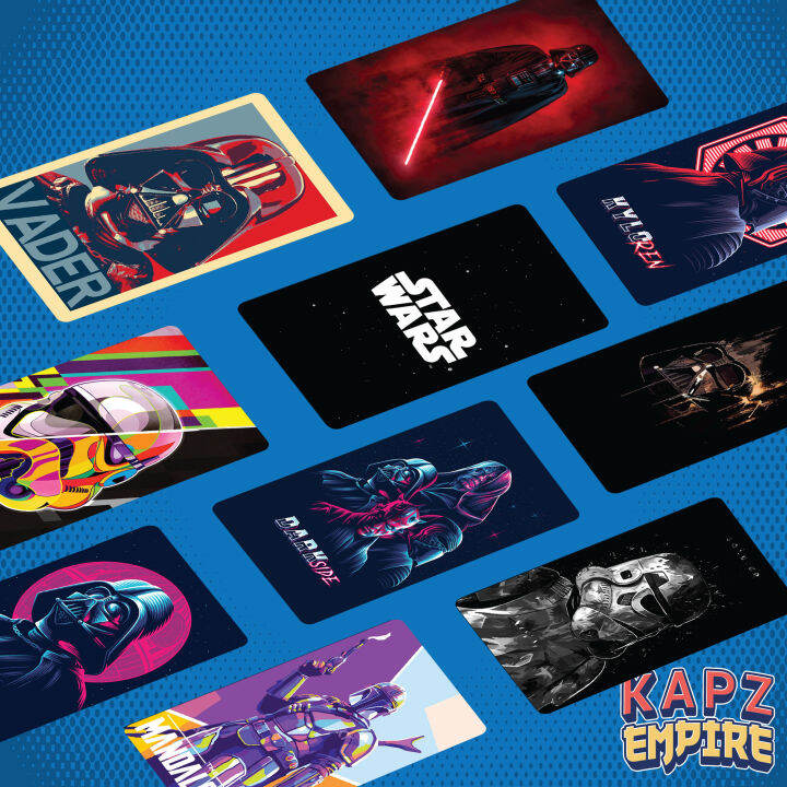 Star Wars Card Cover Sticker Access Touch n Go Skin ATM Bank Debit ...