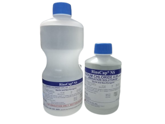 RinsCap NS Sodium Chloride 0.9% w/v Irrigation Solution BP (Sterile ...