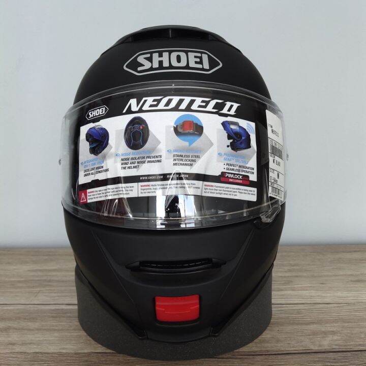 SHOEI HELMET NEOTEC II (2) MATTE BLACK | Lazada Indonesia