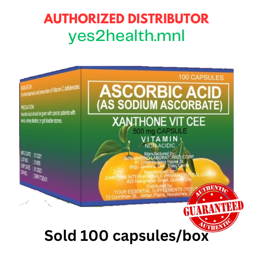 Yes2health Xanthone Vitamin Cee 100 capsules | Lazada PH