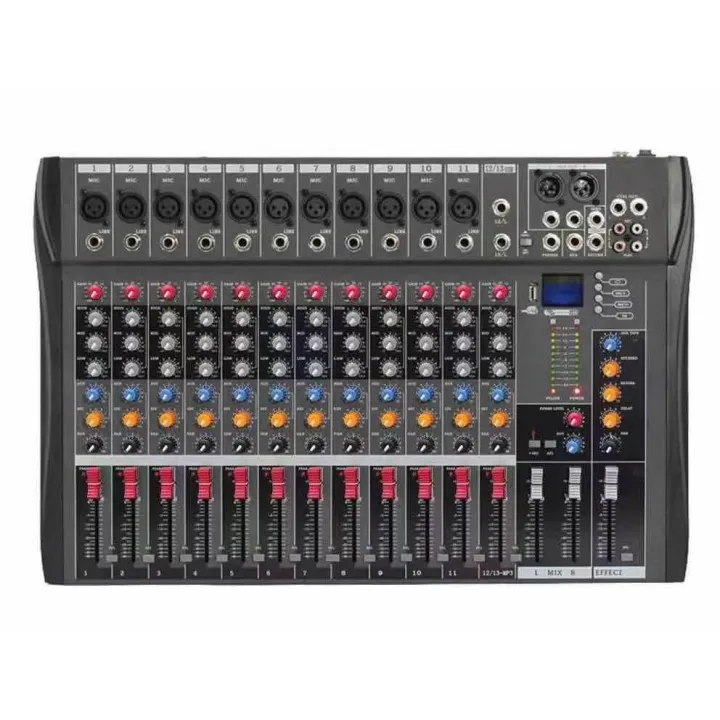 12 Channel Mixer USB w/ Bluetooth CT12 | Lazada PH