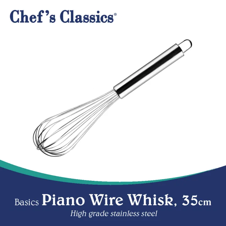 Chef's Classics Basics Stainless Steel Piano Wire Whisk, 35cm | Lazada PH