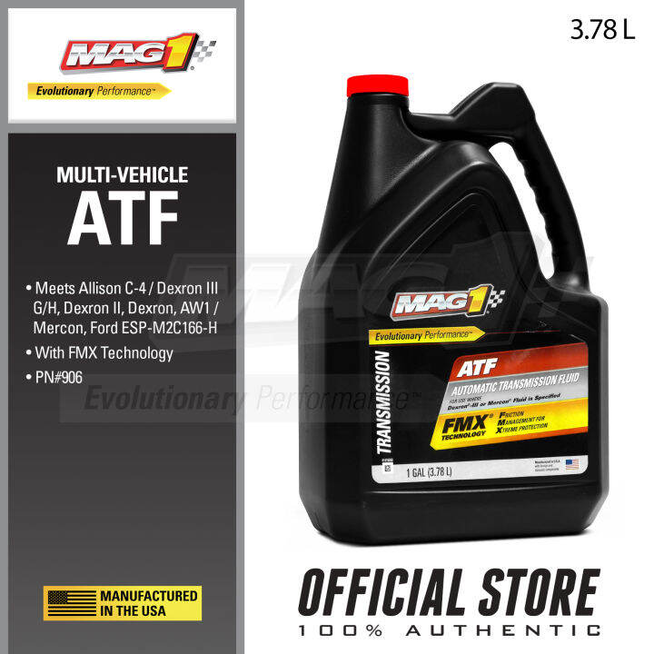 MAG 1 Dexron-III/Mercon Car Automatic Transmission Fluid 1gal (3.785L ...