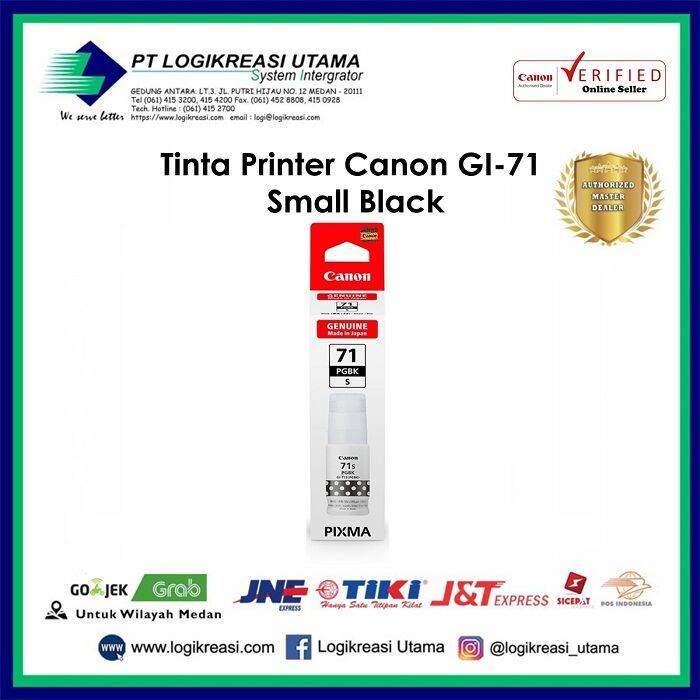 Tinta Canon GI 71S Black | Lazada Indonesia
