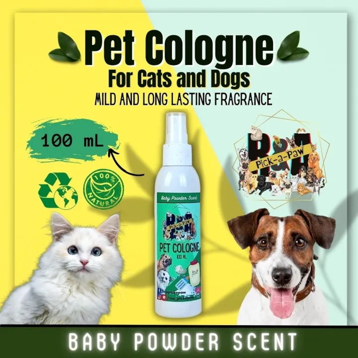 Dog and Cat pet Cologne R A Pick-A-Paw Long Lasting Pet perfume (100ml ...