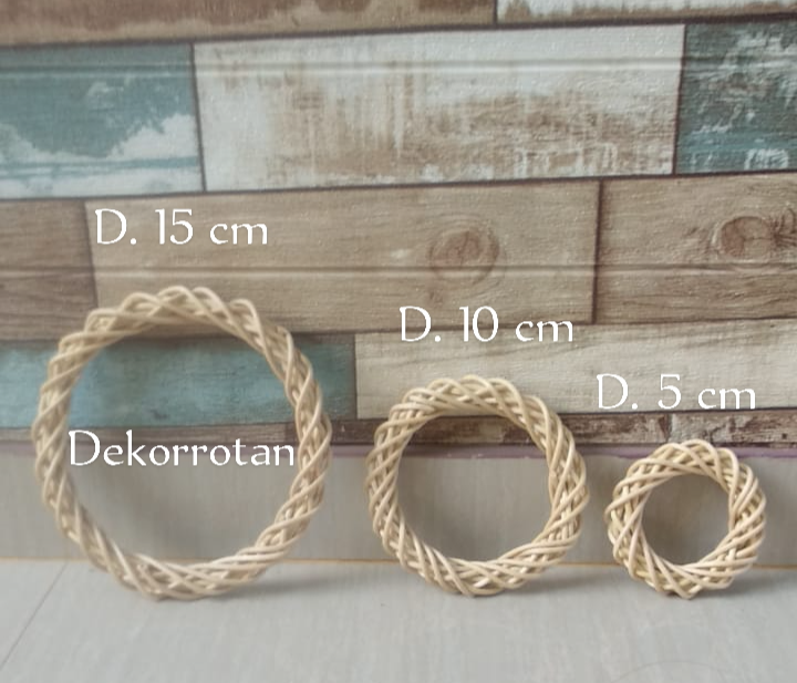 ring rotan lingkaran dekorasi backdrop ring bulat macrame | Lazada ...