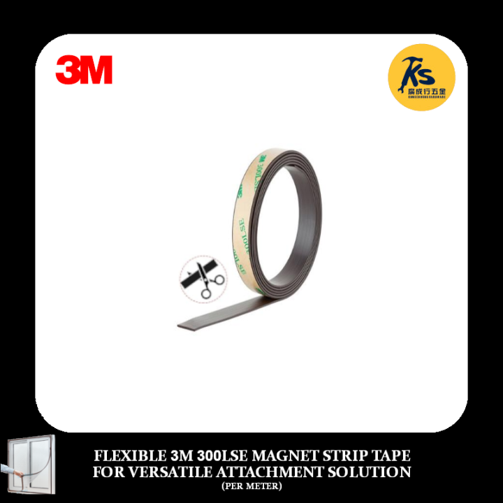 FLEXIBLE 3M 300LSE MAGNET STRIP TAPE FOR VERSATILE ATTACHMENT SOLUTION ...