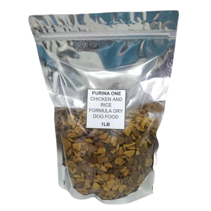 REPACKED Purina One Chicken And Rice Formula Dry Dog Food - 1 lb ...