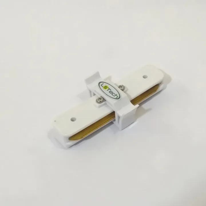 High Quality LED Rail Track Bar Straight Connector (White) | Lazada PH