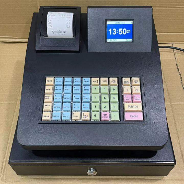 POS System Cash Register,Electronic Cash Register with Removable Cash ... POS System Cash Register,Electronic Cash Register with Removable Cash ...