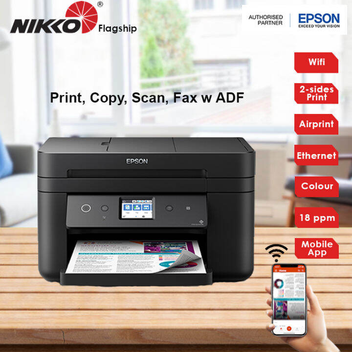 [Singapore Warranty] Epson WorkForce WF-2851 Wi-Fi Duplex All-in-One ...
