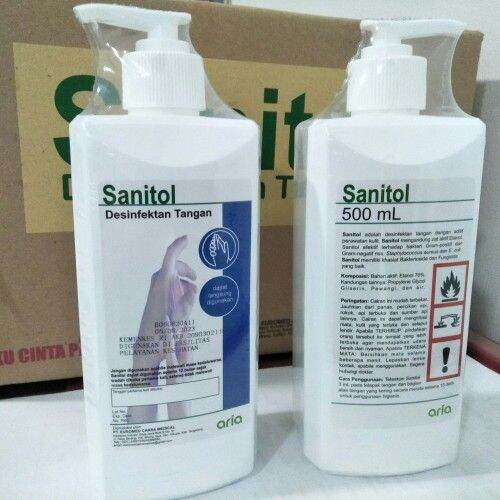 Sanitol Hand Sanitizer 500 ml | Lazada Indonesia