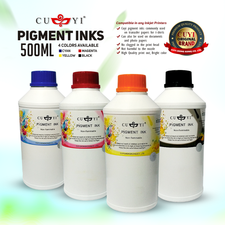 Risefully CUYI Pigment Ink for Inkjet Printer (for Epson Printer ...