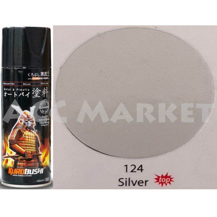 Pilox Samurai Pilok Pylox Cat Abu Perak Silver 124 | Lazada Indonesia