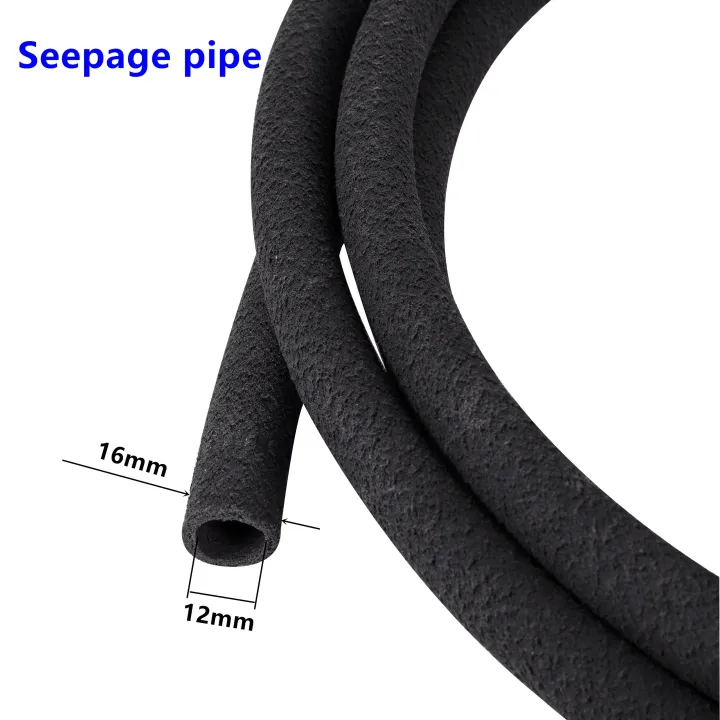 5/10m 16mm Soaker Hose Drip Irrigation Pipe Garden Farm Watering Tube ...