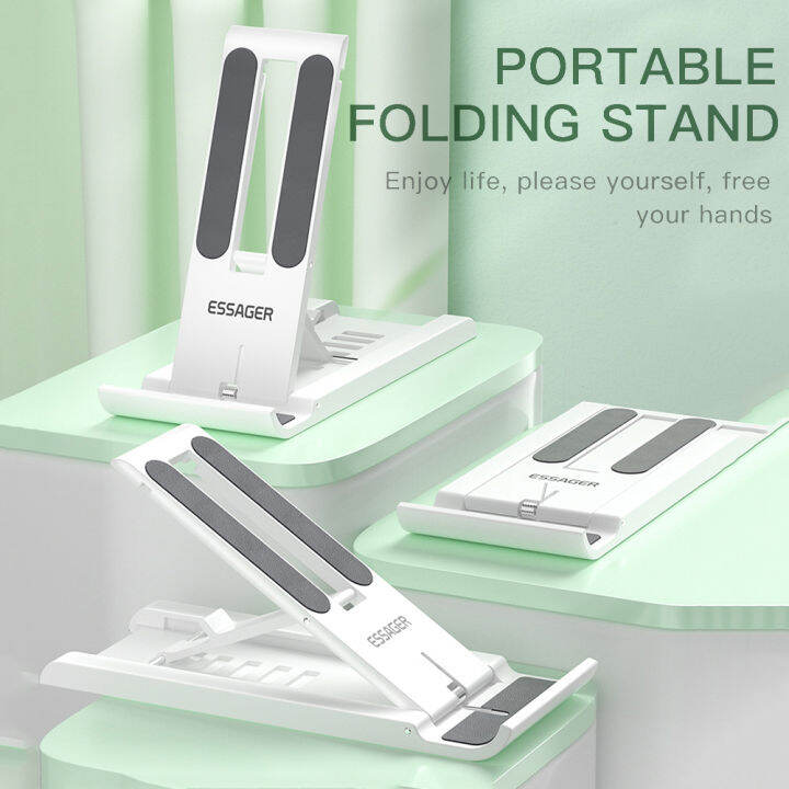 NicEseed【Essager】Phone Holder Desktop Stand Foldable Portable Mini ...