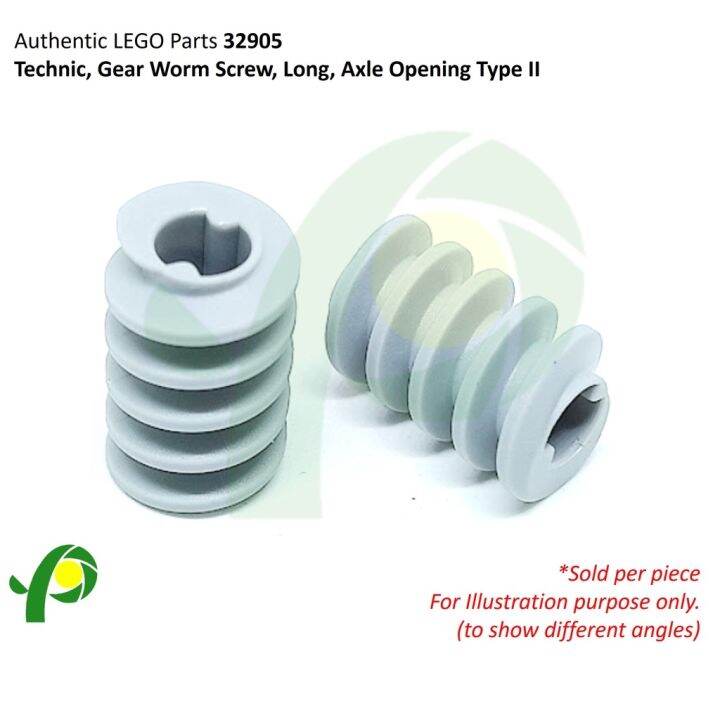 ↂ LEGO Parts 32905/4716Gear Worm Screw Long Axle Opening | Lazada PH