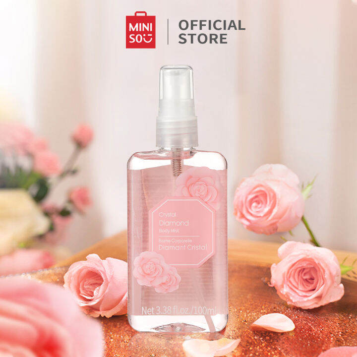 Nước hoa nữ body mist Crystal Diamond Miniso thơm lâu quyến rũ 100ml ...
